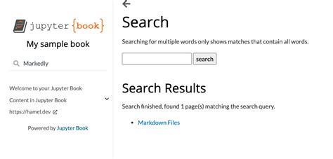 how to configure search · issue 1242 · jupyter book jupyter book · github