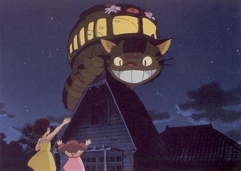 My Neighbor Totoro Cat Bus Wallpaper