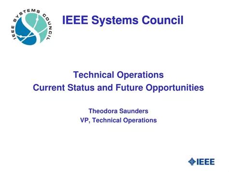 Ppt Ieee Systems Council Powerpoint Presentation Free Download Id4079521