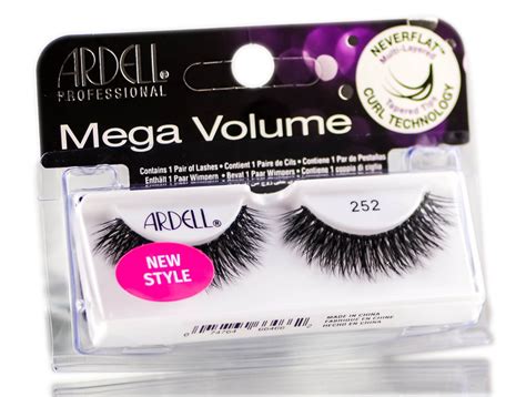 Ardell Natural Mega Volume False Eyelashes 252 Black 1 Pair