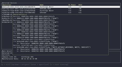 ratatui on linkedin rustlang ratatui tui bluetooth btle scanner