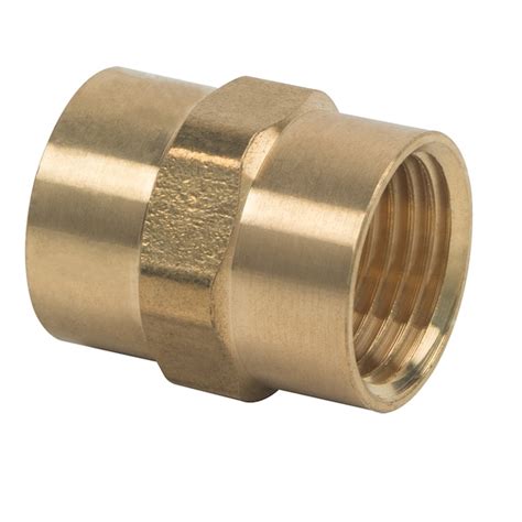 Brasscraft 12 In X 12 In Threaded Female Adapter Coupling Fitting In The Brass Fittings