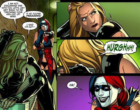 Harley Quinn And Black Canary Pregnant Comics Amino