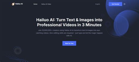 AI Video Generator Directory Top Text To Video Tools Hailuo AI