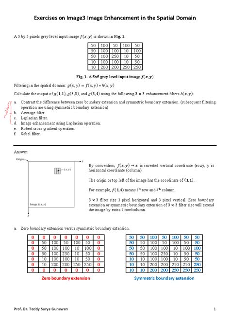 Image 3 Exercises On Spatial Domain Image Enhancement Techniques