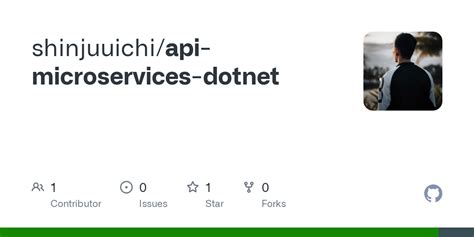 Github Shinjuuichi Api Microservices Dotnet