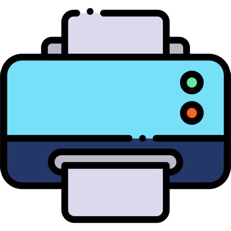 Printer Generic Color Lineal Color Icon