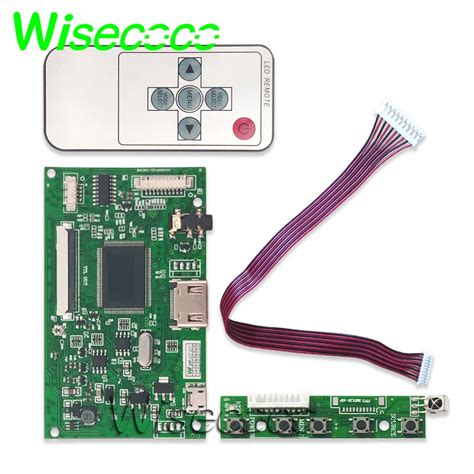 LCD TTL LVDS Controller Board HDMI VGA 2AV 50 PIN For AT070TN90 92 94 Support Automatically
