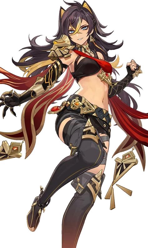 Genshin Impact Dehya Best Build Talent And Ascension Materials Weapon