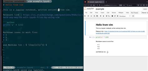 Hack Of The Day Edit And Run Python Notebook Inside Vimneovim By