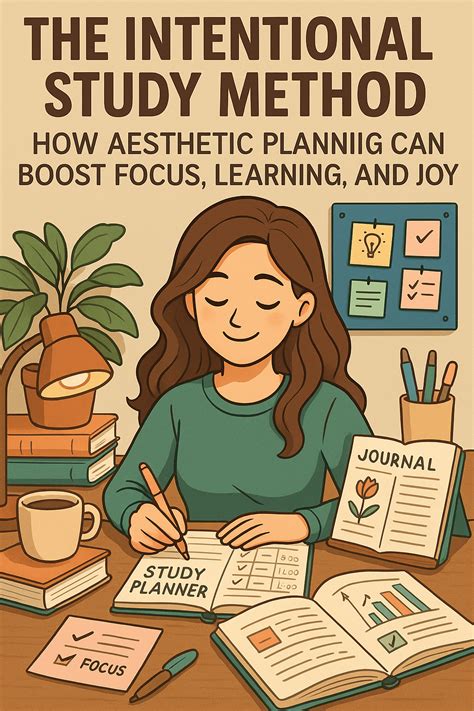 The Intentional Study Method How Aesthetic Planning Can Boost Focus