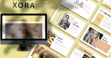 Xora Шаблон Powerpoint Шаблоны презентаций Включая лейтмотив и шаблон Envato Elements