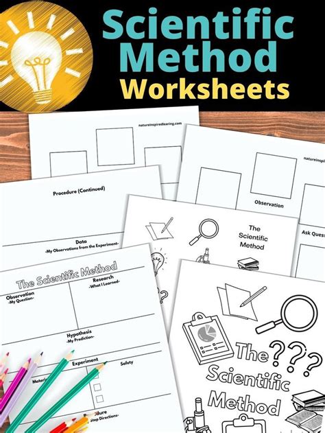Scientific Method Worksheets 75 Printable PDF Template