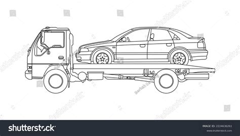 Lifted Truck Drawings