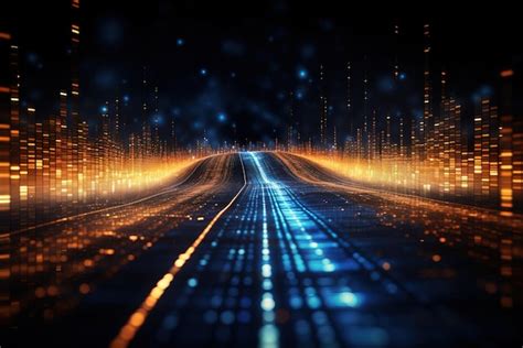 Premium Photo Artificial Intelligence Digital Binary Code Abstract Background Technology