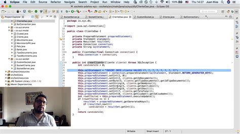 Java Sockets Jdbc Mysql Reading Object Youtube