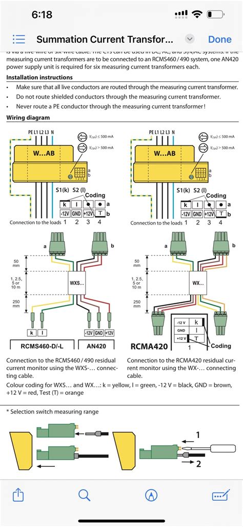 Why Does A Summation Current Transformer Require Power Supply R Electricalengineering