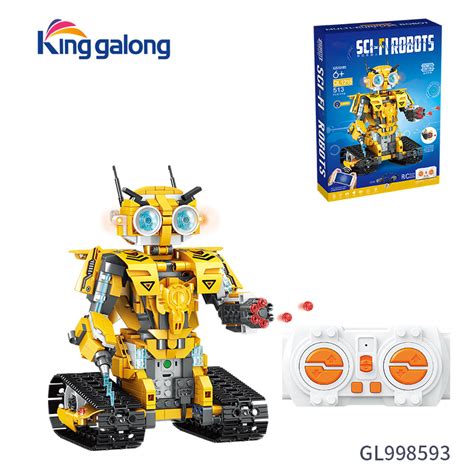 Stem Building Block App Controlled Rc Robot Engineering Educational