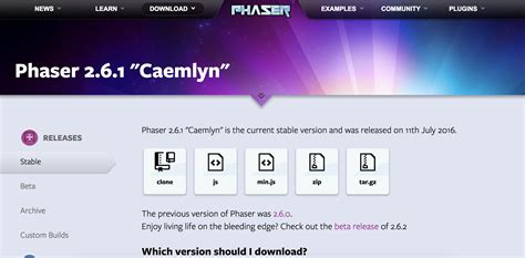 Pineoc Blog GitHub 자바스크립트 게임 엔진 프로젝트 모음 Phaser