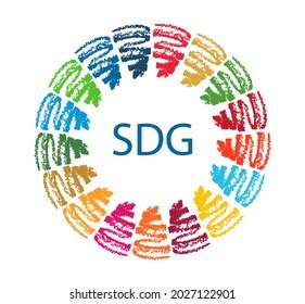 17 Sustainable Development Goals Set By Stock Vector Royalty Free