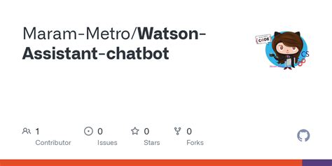 Github Maram Metrowatson Assistant Chatbot