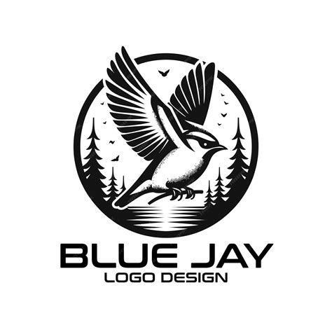 Premium Vector Blue Jay Vector Logo Design
