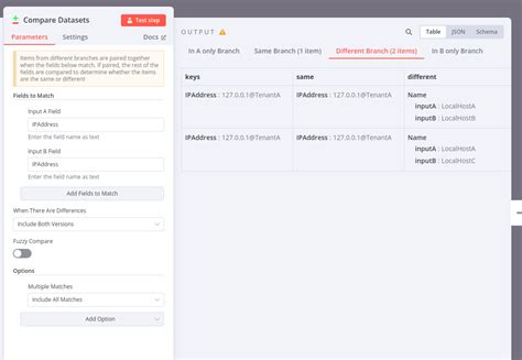 Understanding Compare Datasets Multiple Matches Include All Matches