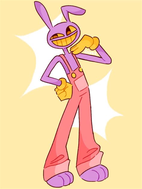 Jax Tadc Fanart In 2025 Easy Drawings Cute Drawings Drawing Base