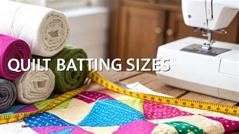 Your Guide To Quilt Batting Sizes Lindas Electric Quilters