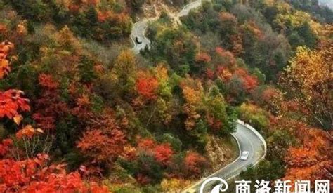 黄花岭最美赏秋自驾游公路附美图