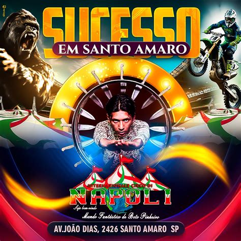 Circo Di Napoli Continua O Sucesso Em Santo Amaro🎪 🚨sorteio De