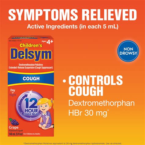 Delsym Cough Syrup Interactions At James Browning Blog