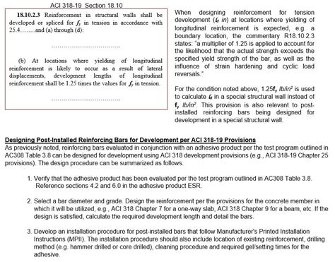 Structural Joint Design Using Aci 381 19 Provisions For Post I