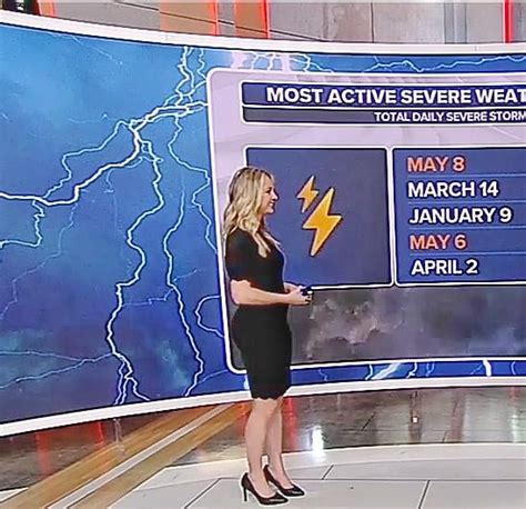 Haley Meier Black Dress Fox Weather Rcurvynewswomen