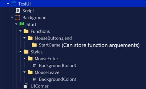 Gui Functionality Best Practices Scripting Support Developer