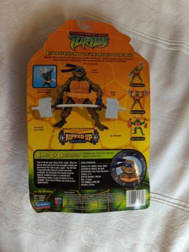 Tmnt Ripped Up Raph Teenage Mutant Ninja Turtles 2004 Ripped Up Donatello 4668065063