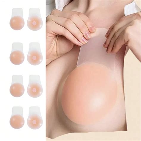 65cm Silicone Nipple Patch Lifting Nipple Patch Invisible Chest Patch Anti Protrusion Nipple