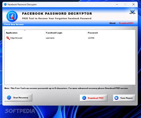 Facebook Password Decryptor Download Softpedia