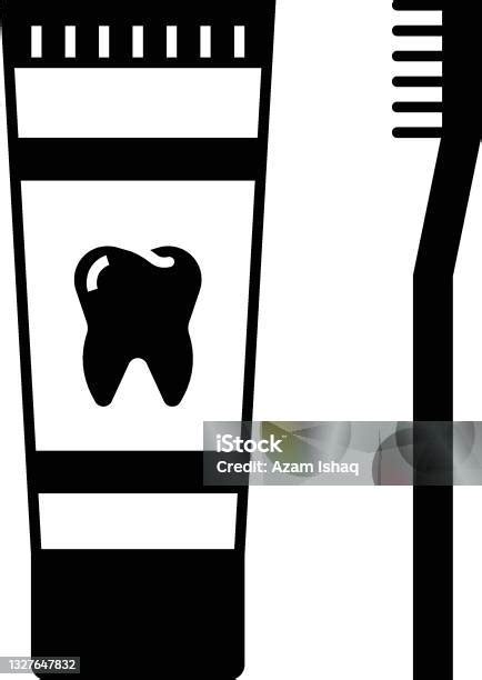 치약 및 칫솔 디자인 치과 위생 벡터 치아 관리 아이콘 개념 흰색 배경의 개인 액세서리 기호 구강 위생 기호 내도성 기호 치과 및 치열 교정 주식 가정 생활에 대한 스톡