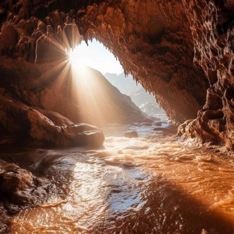 Premium Ai Image Speleothems Cave