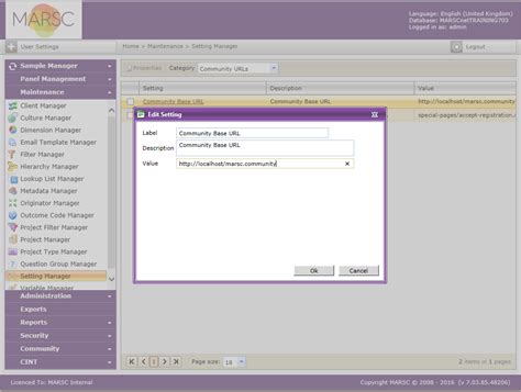Setting Manager Quenchtec Support