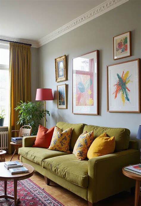 45 Olive Green Couch Living Rooms That Feel Warm And Expensive Home