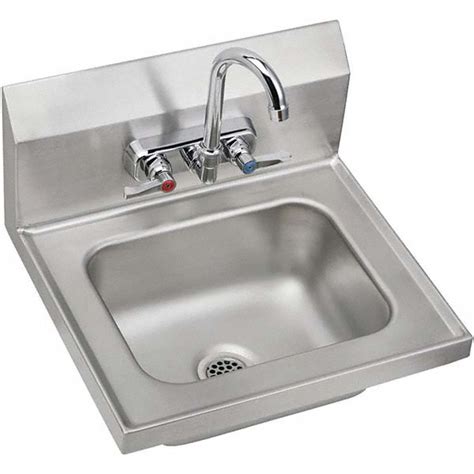 Elkay® Hand Sink Wall Mount Manual Faucet 304 Stainless Steel