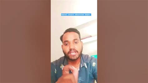 Excel Start Shortcut Keys Excel Excelformula Exceltips Exceltutorial Youtube