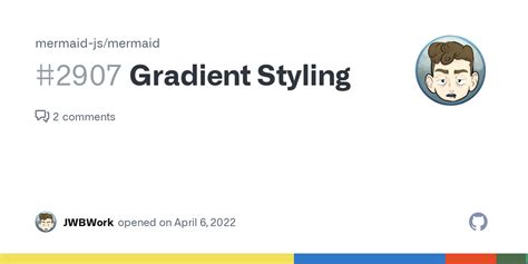 Gradient Styling · Issue 2907 · Mermaid Jsmermaid · Github