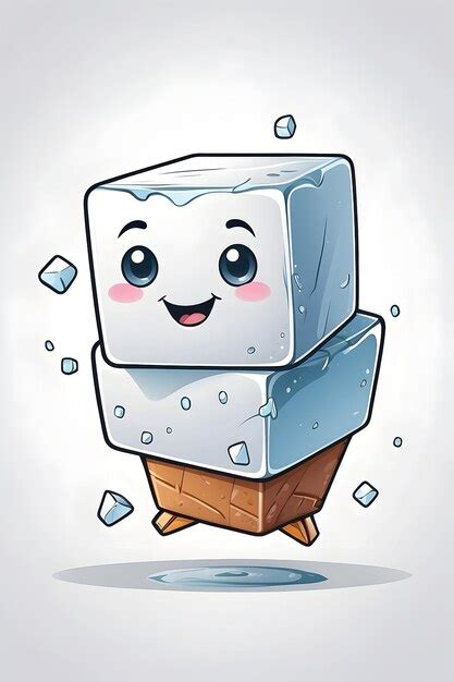 Premium Photo Sugar Cube