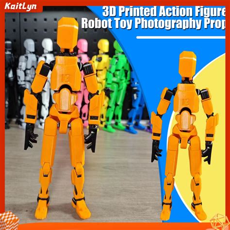 3d Printed Action Figure Plastic Action Figure Ultimate Multi Jointed Robot Action Figure 15