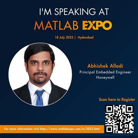 abhishek alladi on linkedin matlabexpo