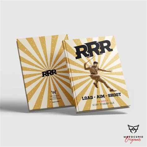 Load Aim Shoot From Rrr Movie A5 Hard Bound Note Book Plain White Paper Motocupid