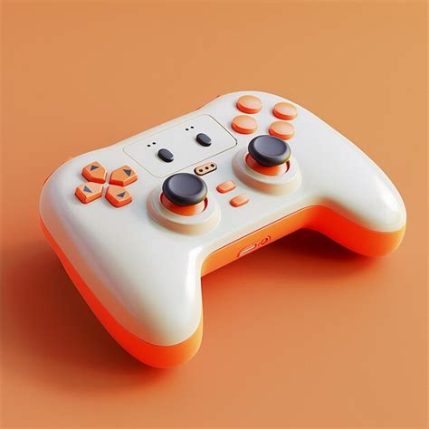 A 3d Gaming Controller Premium Ai Generated Image